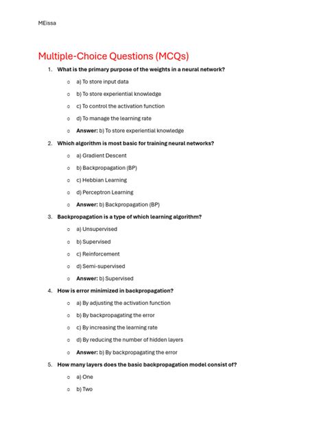 Lec 6 Nn Pdf Artificial Neural Network Computational Neuroscience