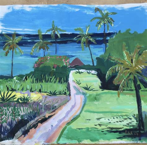 Lara Ray A Garden By The Sea Nadia Waterfield Fine Art