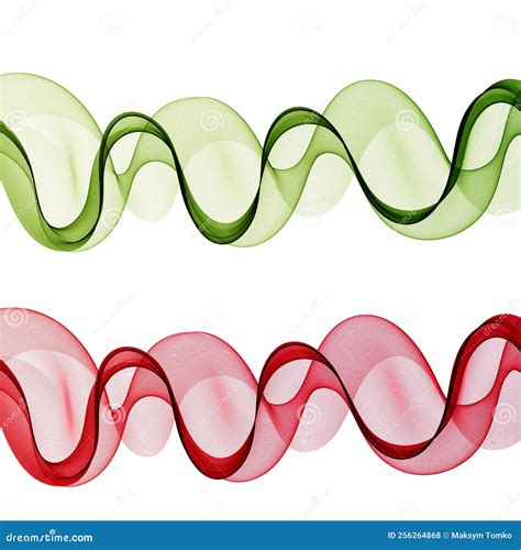 Abstract Waves Set Vector Graphics Illustration Eps 10 Stock Illustration Illustration Of