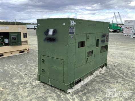 2010 L3 Mep 806b 60kw Generator Set In Butner North Carolina United