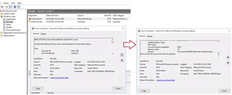 حل مشکل Remote Radius Server Did Not Respond کد خطا 117