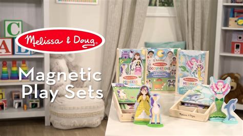 Melissa And Doug Magnetic Play Sets Youtube