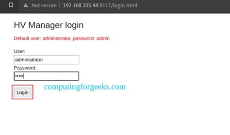 Manage Hyper V VMs Using Hyper V Manager Web Interface