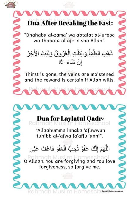 Dua In English For Ramadan At Janice Humphries Blog