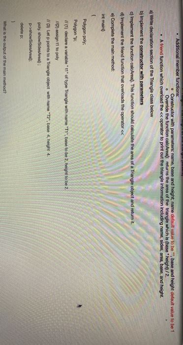 Solved Class Polygon Private String Name Int Numsides