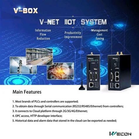 Wecon Iot Based V Box At ₹ 16000 Piece Iot Gateway In Madurai Id 25296710548