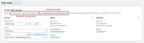 What Information Does The Stripe Extension Add To My Orders