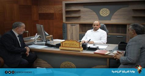 وزير الرياضة يدعم اتحاد الكرة الليبي بوابة إفريقيا الرياضية
