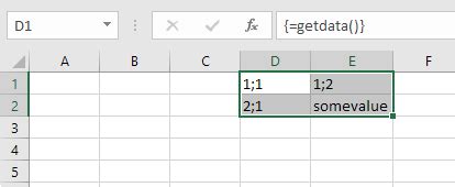 Excel Vba Function Return Array And Paste In Worksheet Formula Stack