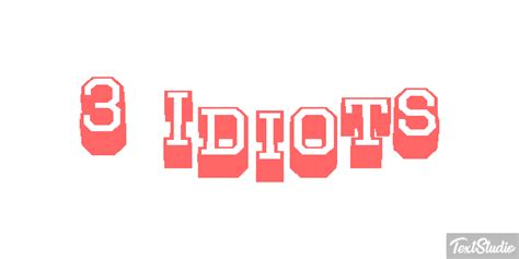 3 Idiots Movie Animated  Logo Designs