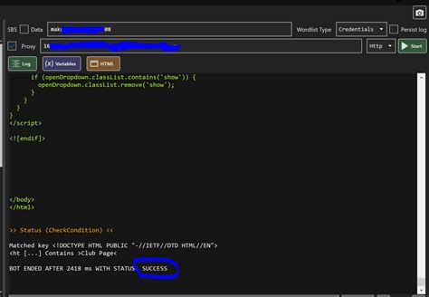 Bug Ob2 Jobs Does Not Behave Same As Config Debugger · Issue 828 · Openbulletopenbullet2