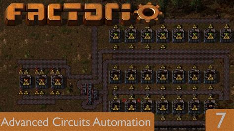 Advanced Circuits Automation Factorio 0 15 Part 7 Youtube