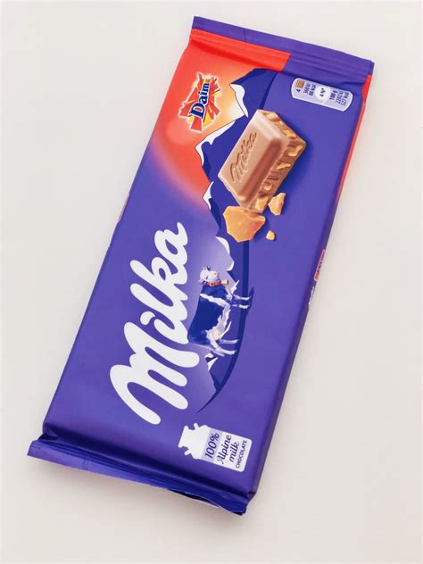 Czekolada Milka Daim Z Kawałkami Karmelu 100g Kawy Słodycze Chemia