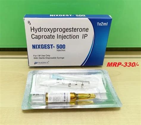 Hydroxyprogesterone 500 Mg Injection At ₹ 330 Piece In Ambala Id 2853392623391