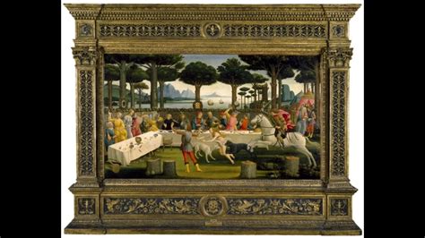 სანდრო ბოტიჩელი ნასტაჯო დელი ონესტის ნოველა 1483 წ პრადოს მუზეუმი Youtube