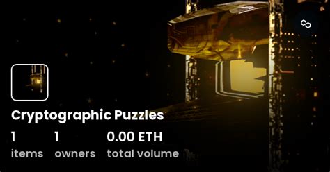 Cryptographic Puzzles Collection Opensea