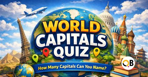 World Capitals Quiz Test Your Global Knowledge