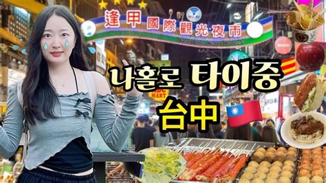 나혼자 대만여행🇹🇼가는 곳마다 휴무에 투어차량까지 놓쳐버린 쉽지않은 타이중 여행😭펑지아 야시장에서 구독자와 첫만남나혼자산다 팜유맛집궁원안과제4신용합작소고미습지
