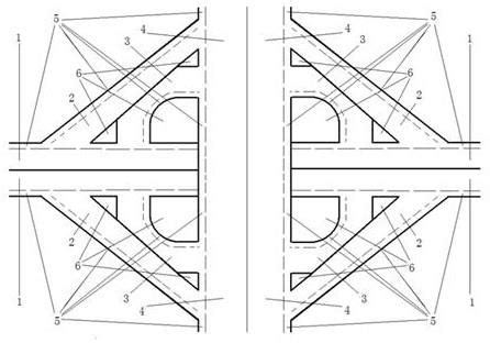 一种简易十字立交桥的制作方法