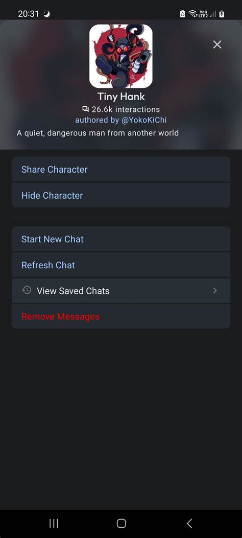 Layout Changed A Bit For The Character Menu Or Whatever Its Called R CharacterAI