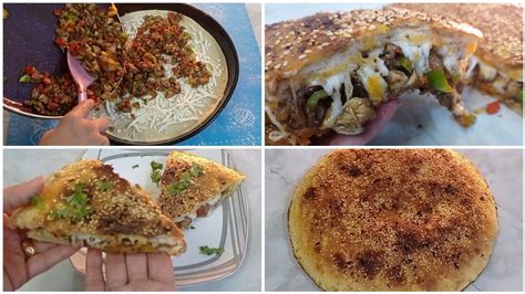 فطيره الفراخ وجبه غدا سهله وسريعه بعجينه قطنيه من غير بيض لكل انواع