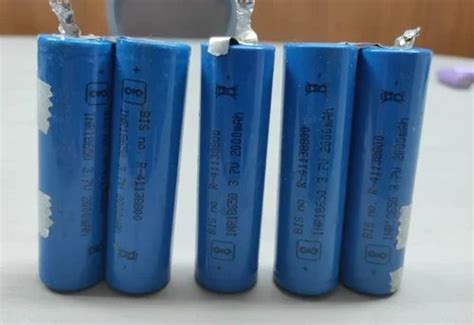 Mah Blue Rechargeable Li Ion Battery For Solar Appliances At Piece In New Delhi