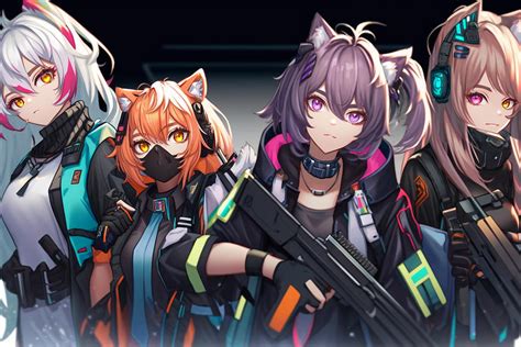 Anime Fighting Girls By Daniel Costa 11 Digital Art By Daniel Costa