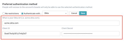 Configure Okta OpenId Connect OIDC