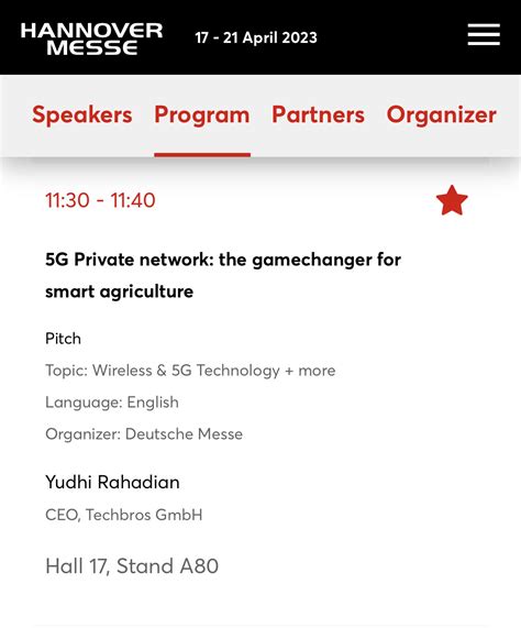 yudhi r on linkedin 5g iot private5g hannovermesse2023