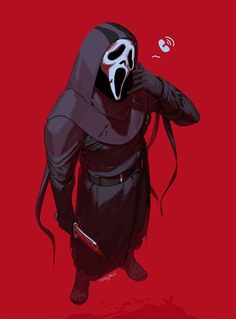 Ghostface Scream Drawn By Bozo Chan Danbooru