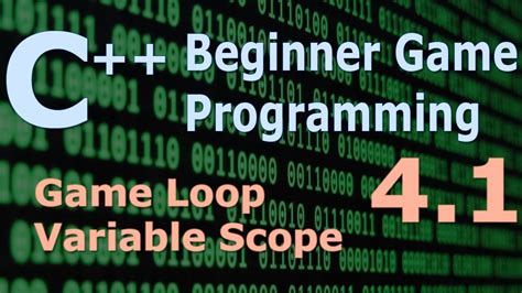Beginner C Game Programming Directx Game Loop Variable Scope