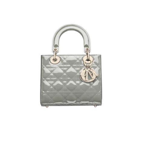 디올 스몰 레이디백 마이 Abc디올 백 까나쥬 램스킨 블랙 Dior Kream