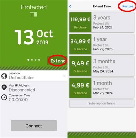 How To Restore Your Subscription Purchase On IOS Devices Seed Me Private VPN Club