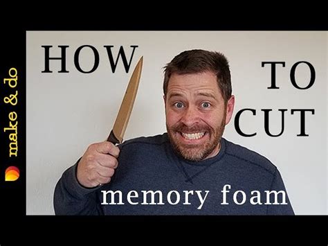 How To Cut Memory Foam For Your Next Project Cutter So