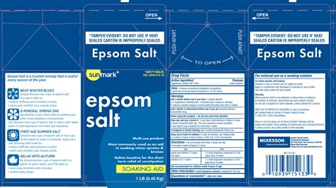 Epsom Salt Magnesium Sulfate Granule