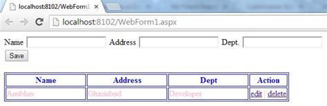 Apply CRUD Operations In Dynamic Grid Using AngularJS