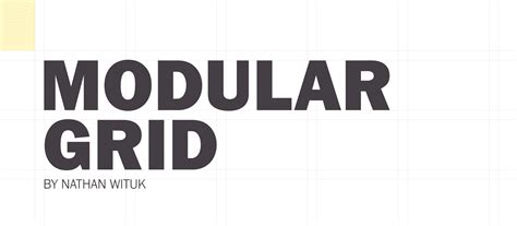 Modular Grid Behance