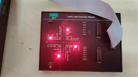 Traffic Light Control Using 8085 Microprocessor At Despina Olson Blog