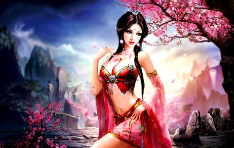 Gorgeous Fantasy Girl Wallpapers Wallpaper Cave
