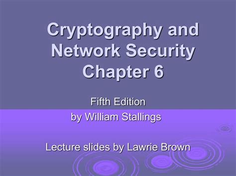 Block Cipher Modes Of Operation Pptx