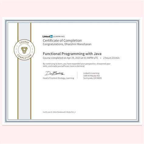 Dharshini Manoharan On Linkedin Hi All I Have Completed A Course In