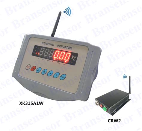Wireless Weighing Indicator With Wireless Weighing Transmitter And RS232 Serial Interface