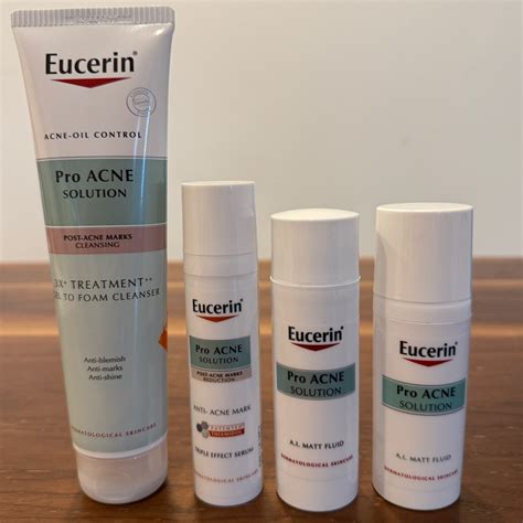 Eucerin Acne Treatment Lineup Beauty And Personal Care Face Face Care
