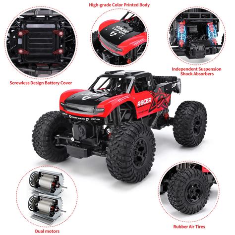 Rc Trucks 4x4 Offroad Waterproof 112 Scale Large Amphibious Remote