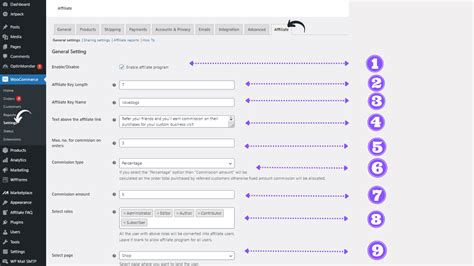 Affiliate Program For Woocommerce Documentation Woocommerce