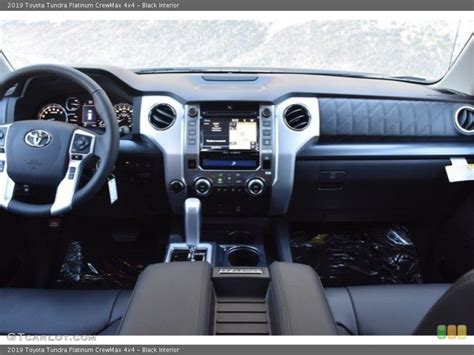 Black Interior Dashboard For The 2019 Toyota Tundra Platinum Crewmax