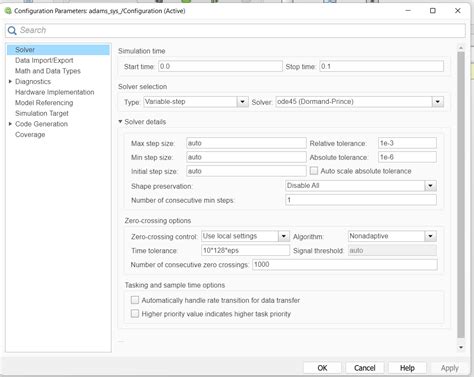 Adamsmatlab Co Simulation Researchgate