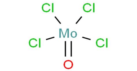 Molybdenum Oxytetrachloride An Inorganic Compound Assignment Point