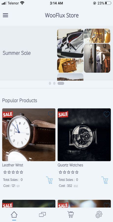 Flutter Woocommerce Android And Ios Restaurant Food App Customer Mobile App