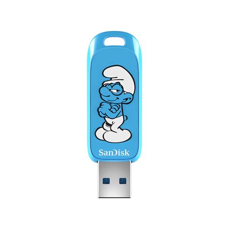 Gb Sandisk Smurfs Usb Flash Drive Sandisk
